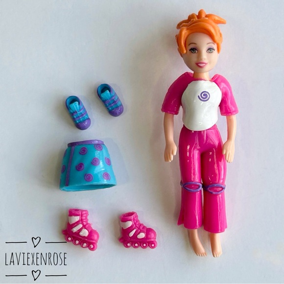 Mattel | Toys | 200 Polly Pocket Totally Trendy Lea Doll | Poshmark